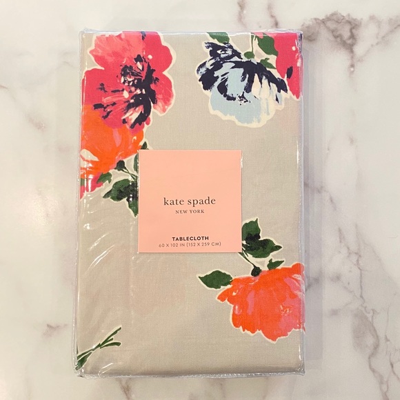 kate spade | Dining | Kate Spade Spring Blooms Tablecloth | Poshmark